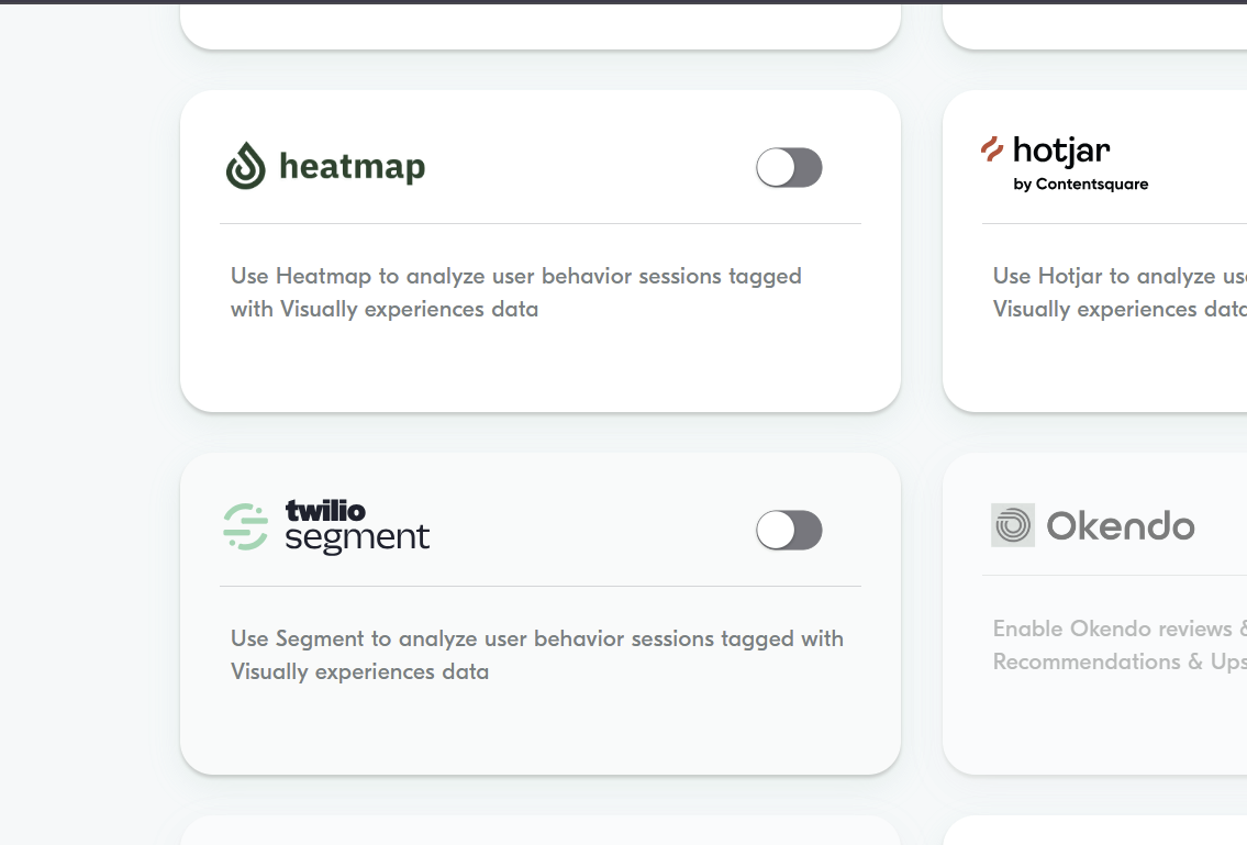 Getting Started with Visually + Heatmap.com